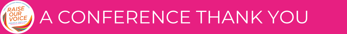 2024 Eastern Region Conference: Thank you! - ACDA East